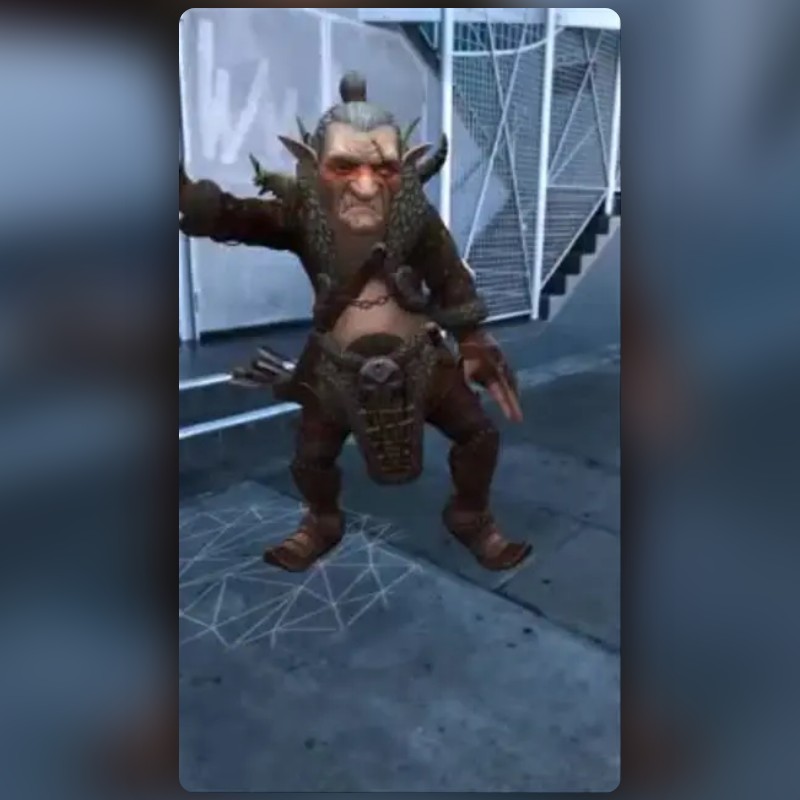 dancing dwarf 3D Lens by ياسر محمد - Snapchat Lenses and Filters