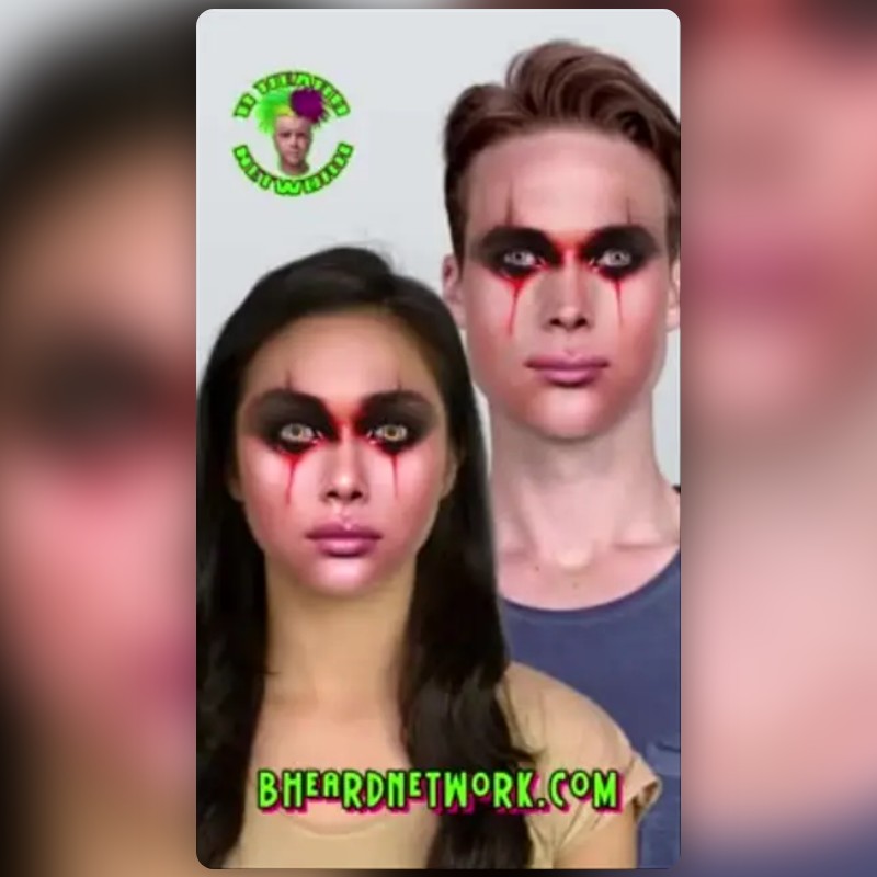 Blood Crow Lens by Brandname216 - Snapchat Lenses and Filters