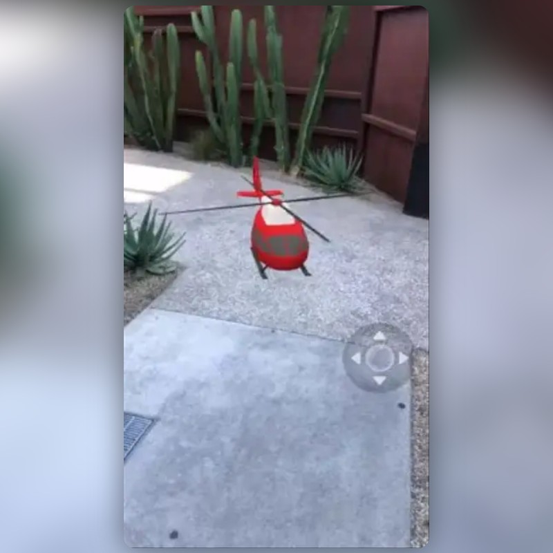 RC Helicopter Lens by Jasnoor Singh🔺 - Snapchat Lenses and Filters