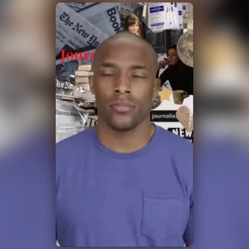 Journalist Lens by Mansi Mane - Snapchat Lenses and Filters