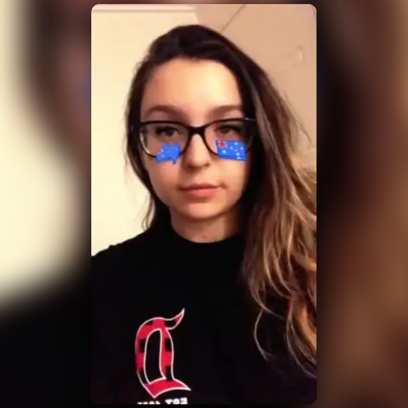 Aussie Face Tattoo Filter by monique | Snapchat Lenses