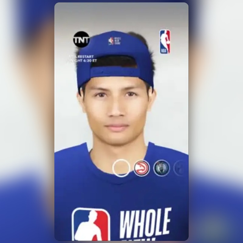 NBA Lens by NBA - Snapchat Lenses and Filters