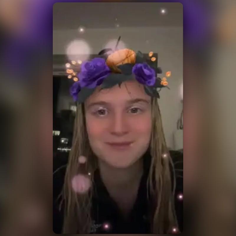 Flower Crown Lens by nannaflens - Snapchat Lenses and Filters