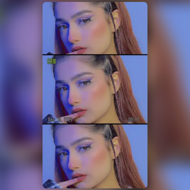 Vhs Trio Lens by Saetenation - Snapchat Lenses and Filters