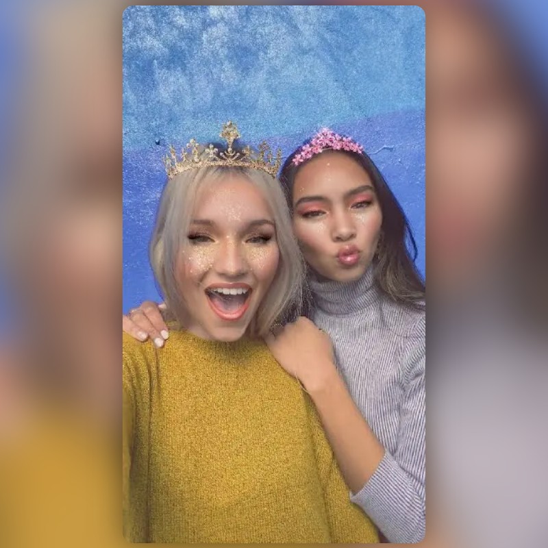 Princess makeup Lens by Snapchat - Snapchat Lenses and Filters