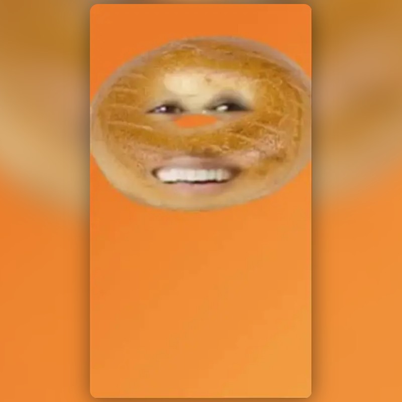 bagel face Filter by merwin | Snapchat Lenses