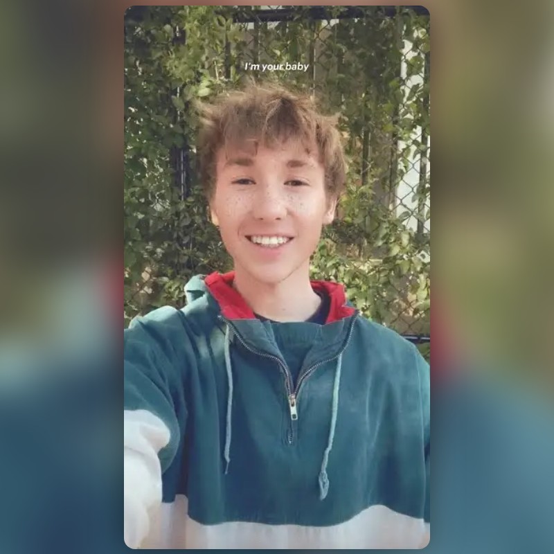 I'm Your Baby Lens by Snapchat - Snapchat Lenses and Filters