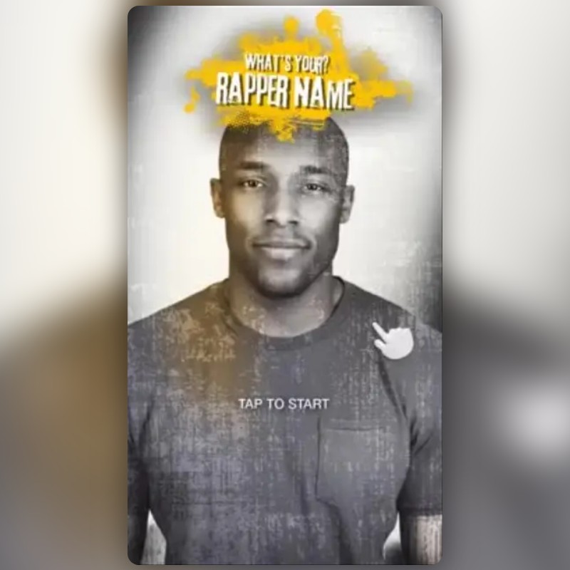 Your Rapper Name Filter by Tactical. | Snapchat Lenses