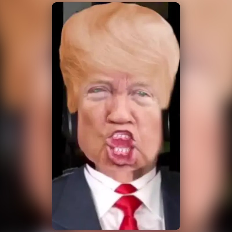 Trump Lens by Tiki Wolf - Snapchat Lenses and Filters