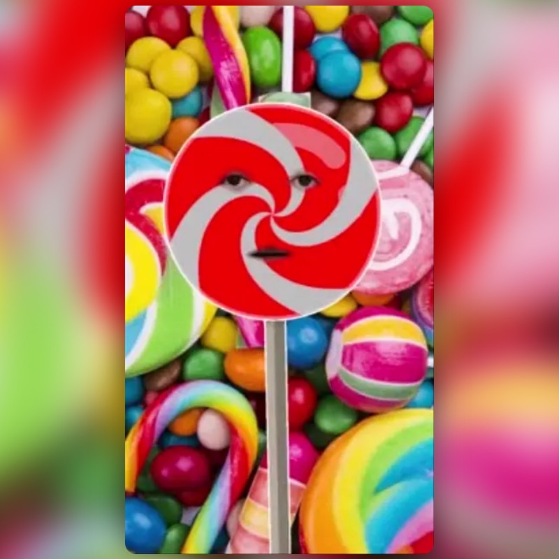 Candy Lens by مستەر شوان - Snapchat Lenses and Filters