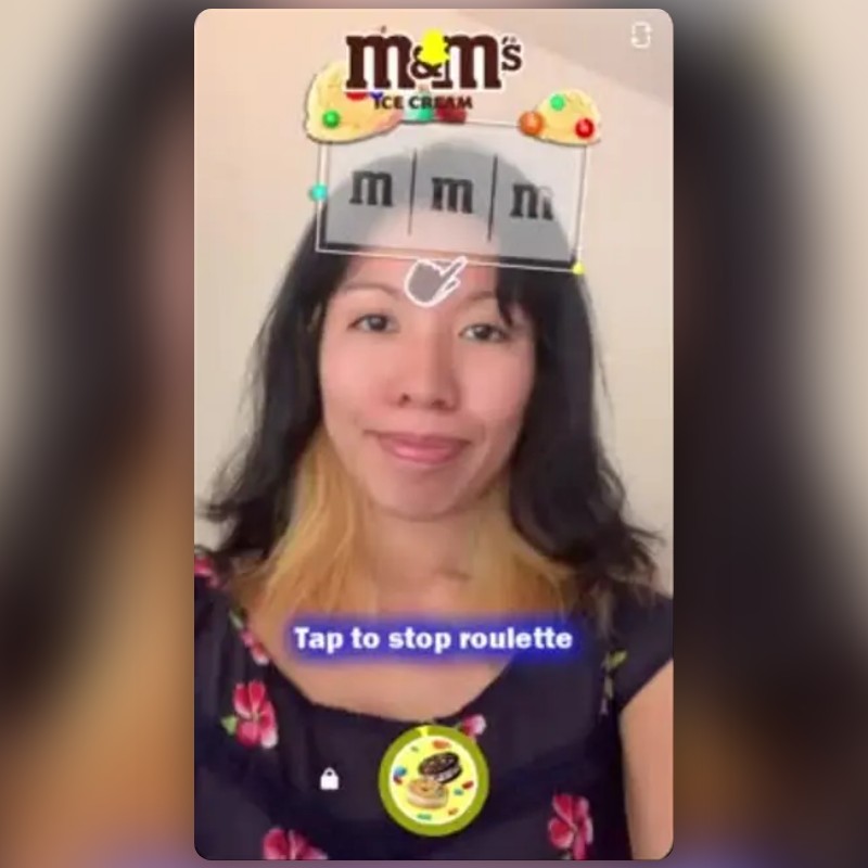 M&M's Ice Cream Filter by M&M'S Chocolate | Snapchat Lenses