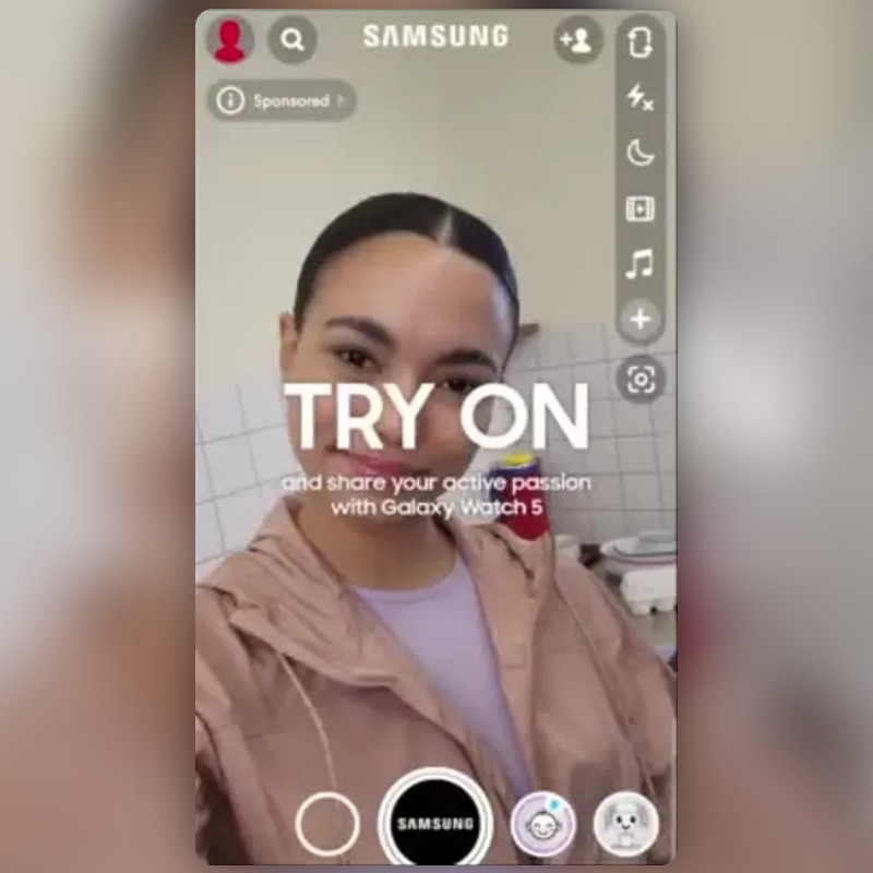 Galaxy Watch 5 Lens by Samsung - Snapchat Lenses and Filters