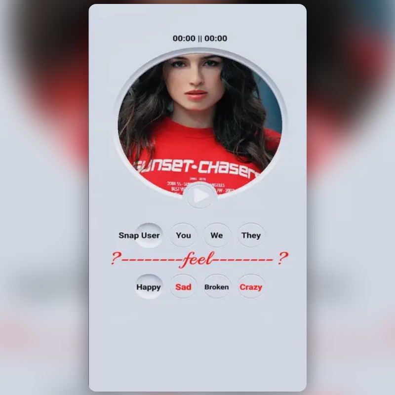 Feeling Buttons Lens by Sunny Bahadurpuria🎥 - Snapchat Lenses and Filters