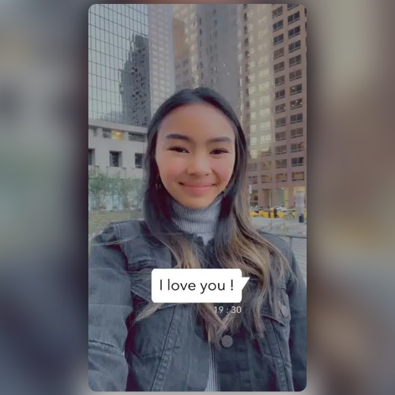 Texting Filter by Snapchat | Snapchat Lenses