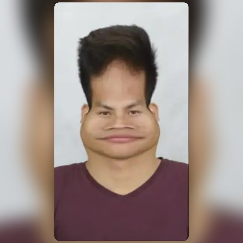 big forehead Filter by Harrison w | Snapchat Lenses