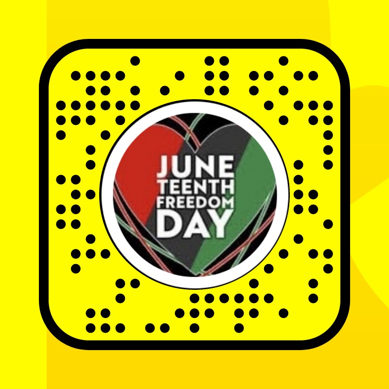 Juneteenth Filter by Snapchat | Snapchat Lenses