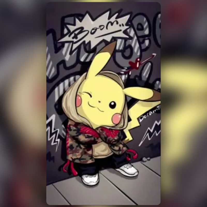 Pikachu Lens by Jai - Snapchat Lenses and Filters