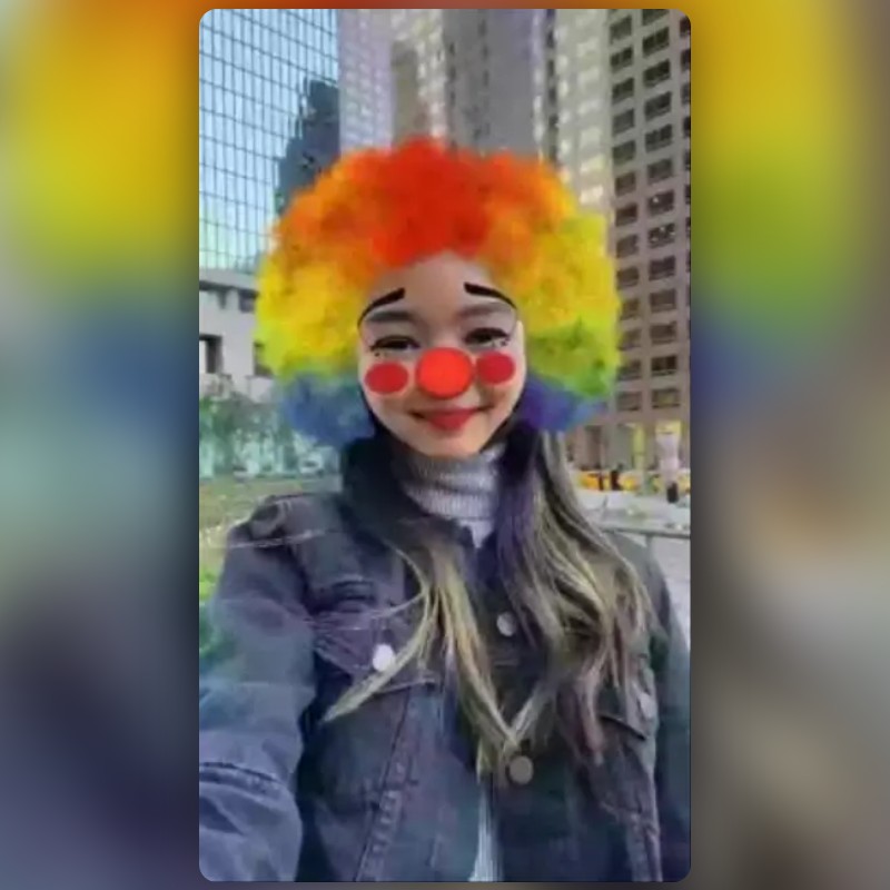 Clown Lens by Henry Solanikow 🤍 - Snapchat Lenses and Filters