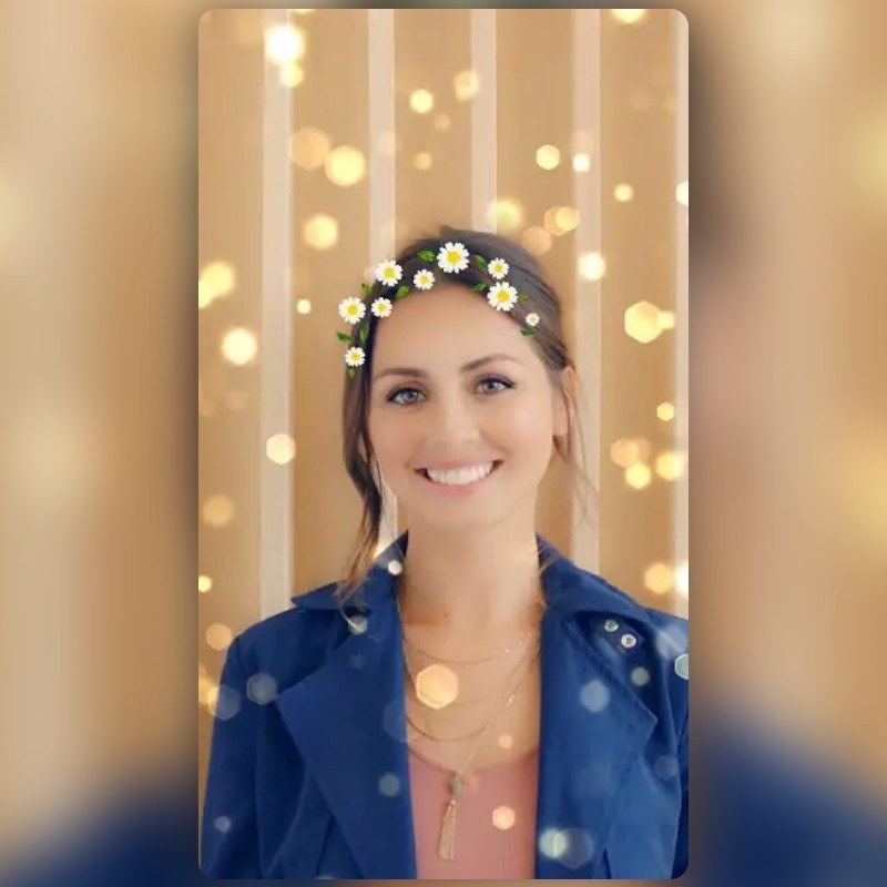 Daisy mood Lens by Snapchat - Snapchat Lenses and Filters