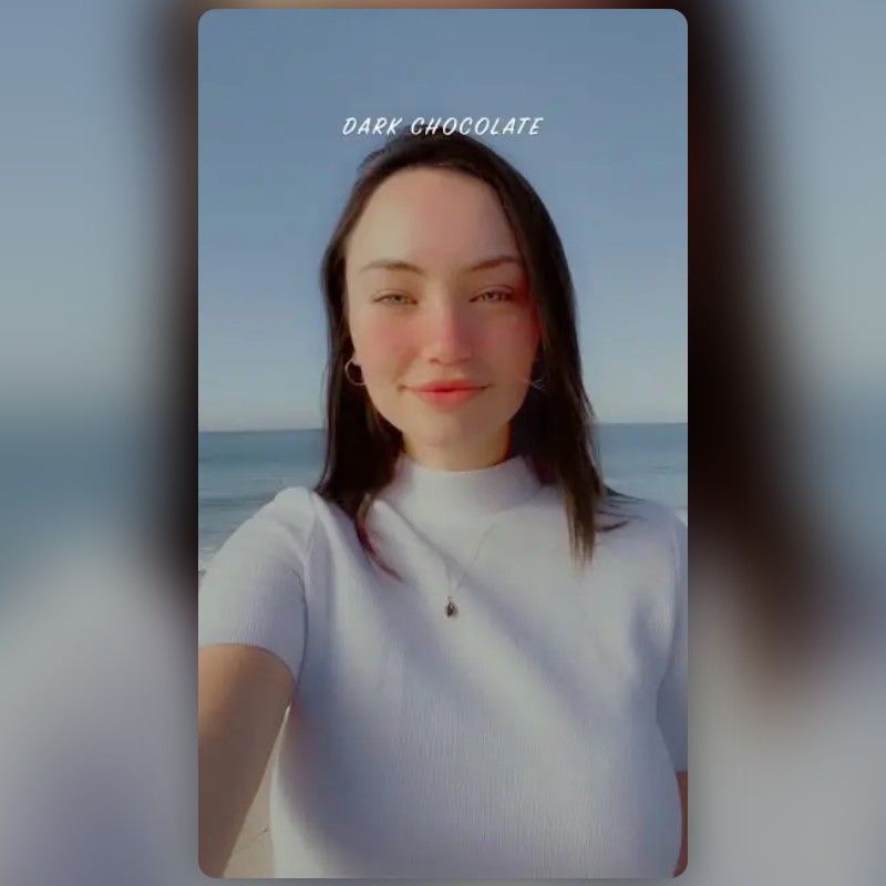 Brown Hair Lens by Snapchat - Snapchat Lenses and Filters