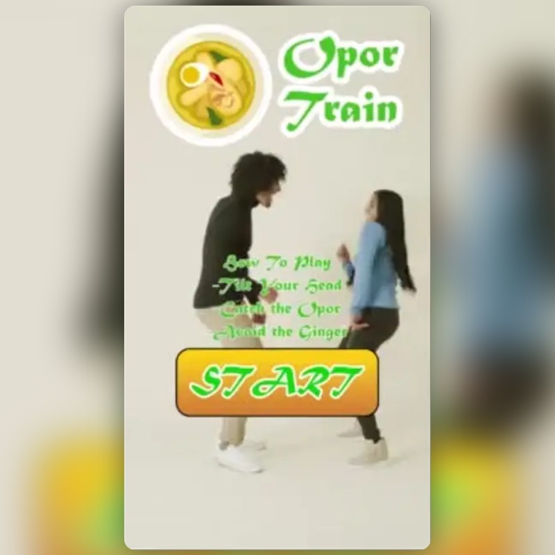 Opor Train Lens by Faraaz Ahmad - Snapchat Lenses and Filters