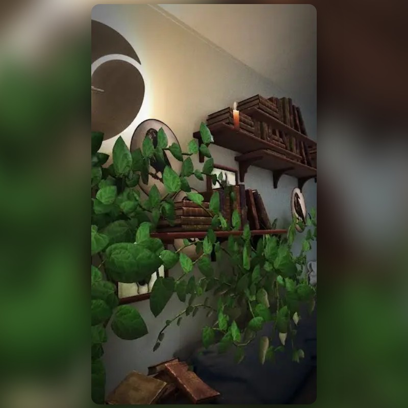 Dark Academia Room Lens by Snapchat - Snapchat Lenses and Filters