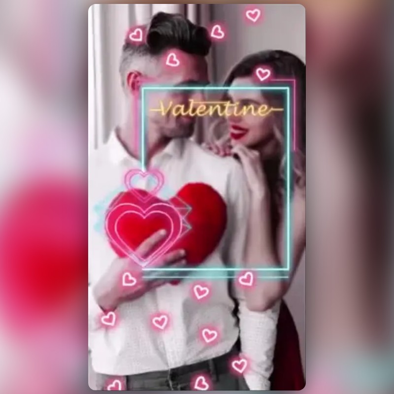 Valentine Frame Filter by Dhruvin Vadaliya | Snapchat Lenses