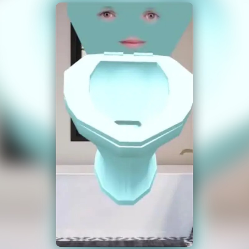 Toilet Head Lens By Ger Killeen Snapchat Lenses And Filters