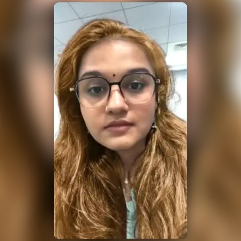 Blonde Hair Lens by Superfan - Snapchat Lenses and Filters