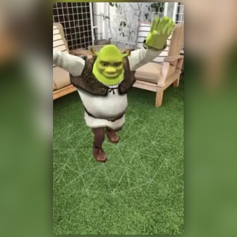 shrek dance Lens by Ahmed Khoshnaw - Snapchat Lenses and Filters