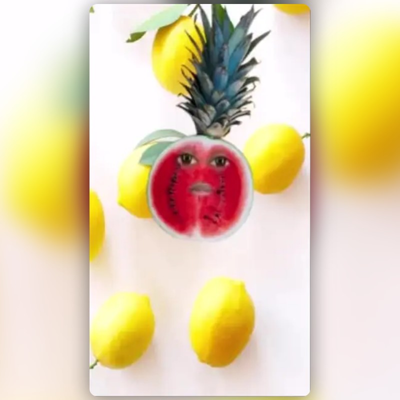 Hybrid Fruit Filter by evanozh | Snapchat Lenses