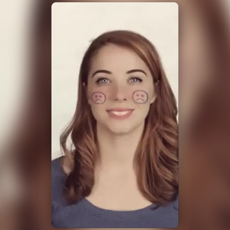 trippy frown Lens by chlo - Snapchat Lenses and Filters