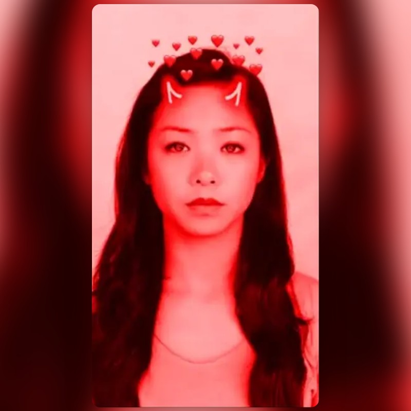 CUTE RED DEVIL Lens by Dr. Jagmeet Singh - Snapchat Lenses and Filters