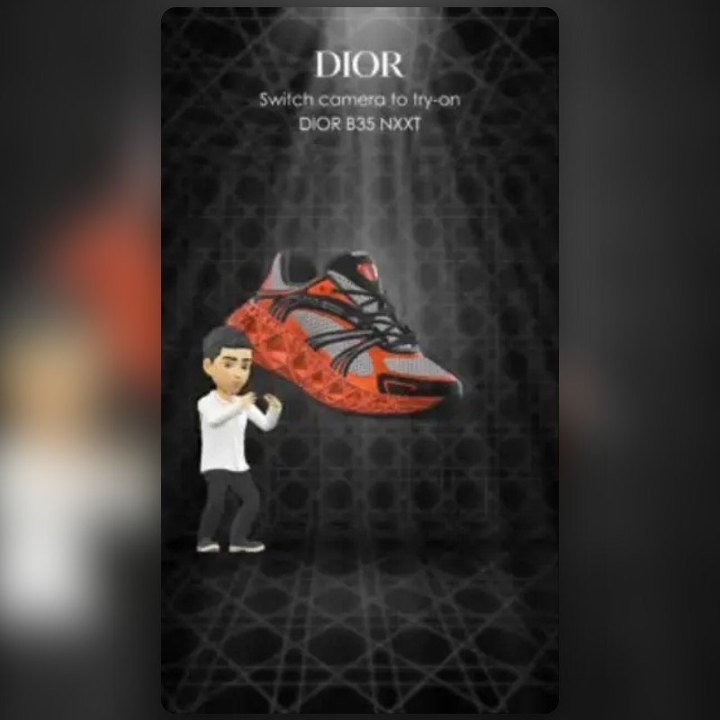 B35NXXT Filter by Dior | Snapchat Lenses