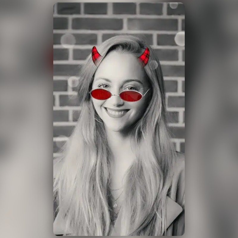 School Horns Lens by Snapchat - Snapchat Lenses and Filters