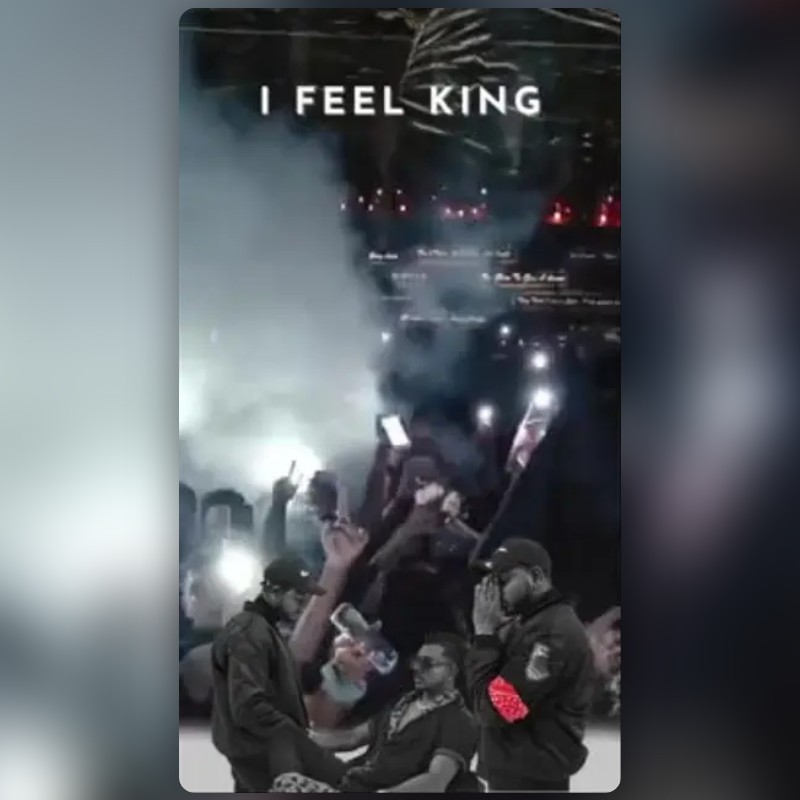 I FEEL KING Lens by Deeps 👑💯 - Snapchat Lenses and Filters