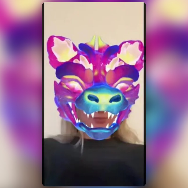 Monster Space Dog Filter by Clara Bacou | Snapchat Lenses