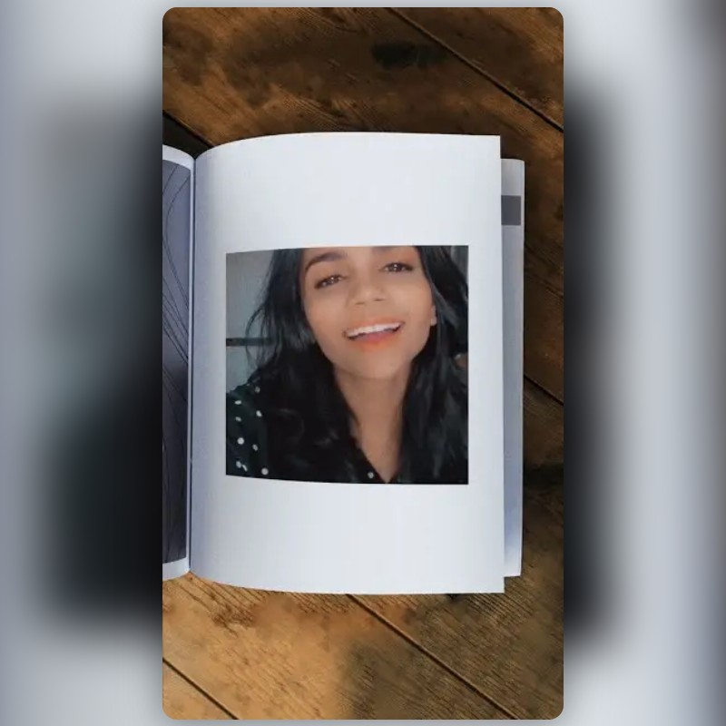 Photo Book Filter by Snapchat | Snapchat Lenses