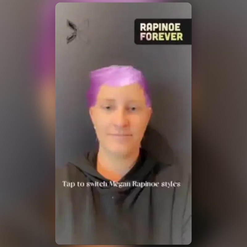Rapinoe Forever Filter by TOGETHXR | Snapchat Lenses