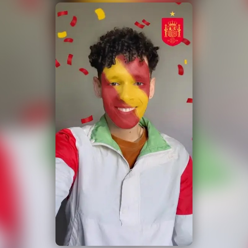 Spain Team Lens by Snapchat - Snapchat Lenses and Filters