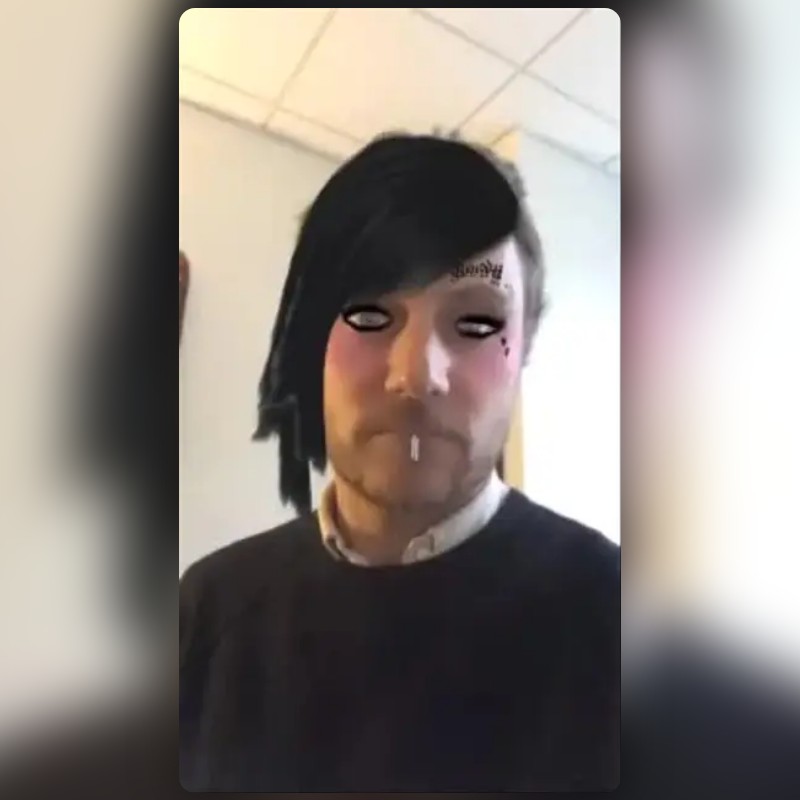 Emo Lens by Goody Grace - Snapchat Lenses and Filters