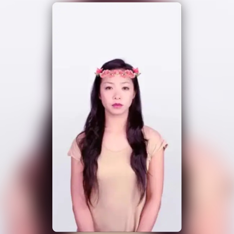 Flower-Butterfly Lens by Divya💜 - Snapchat Lenses and Filters