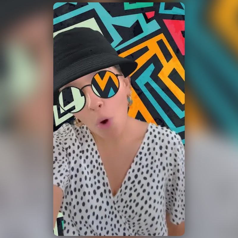 Bright Patterns Lens by Snapchat - Snapchat Lenses and Filters