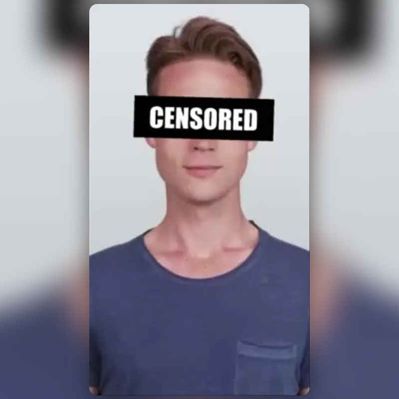 CENSORED Lens by Ash 🐸 - Snapchat Lenses and Filters