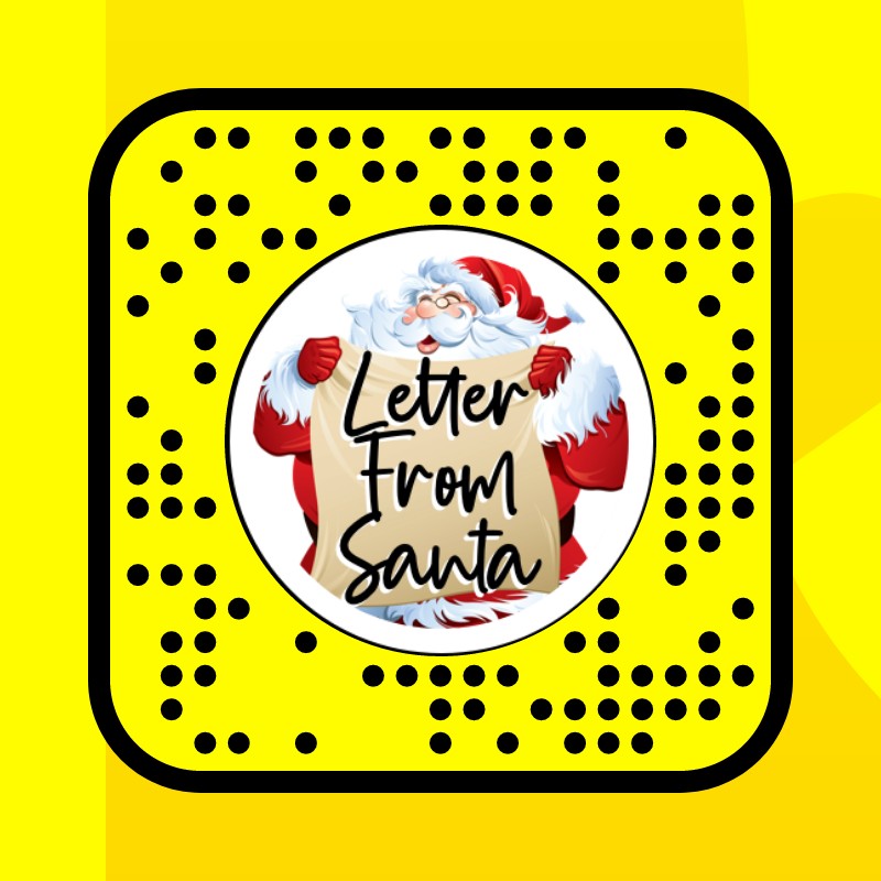 LETTER FROM SANTA Filter by Slide Up App😂💕 | Snapchat Lenses
