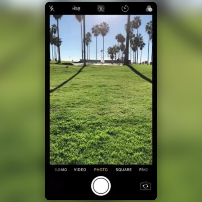 เลนส์ IPHONE CAMERA fm สร้างโดย Fleur - เลนส์และฟิลเตอร์ Snapchat