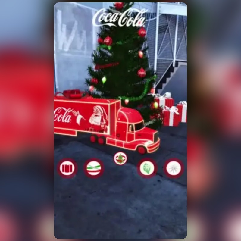 Deck the Halls FR Lens by Coca-Cola - Snapchat Lenses and Filters
