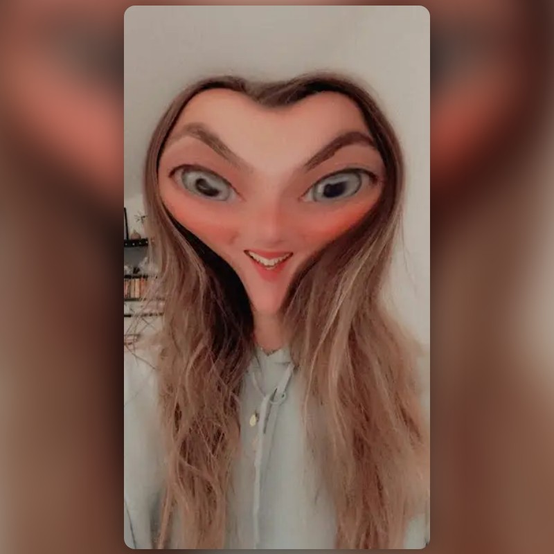 Heart Shaped Face Filter by Snapchat | Snapchat Lenses