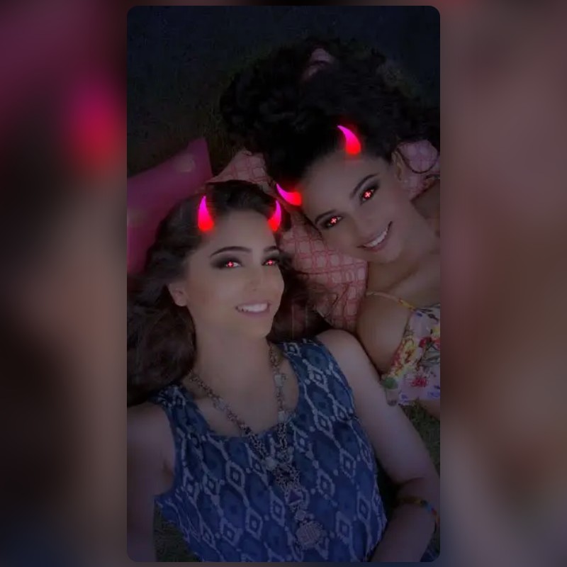 Neon Demon Lens by Snapchat - Snapchat Lenses and Filters