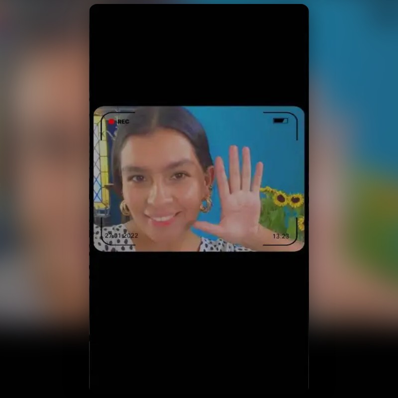 Recording Frame Filter by Snapchat | Snapchat Lenses